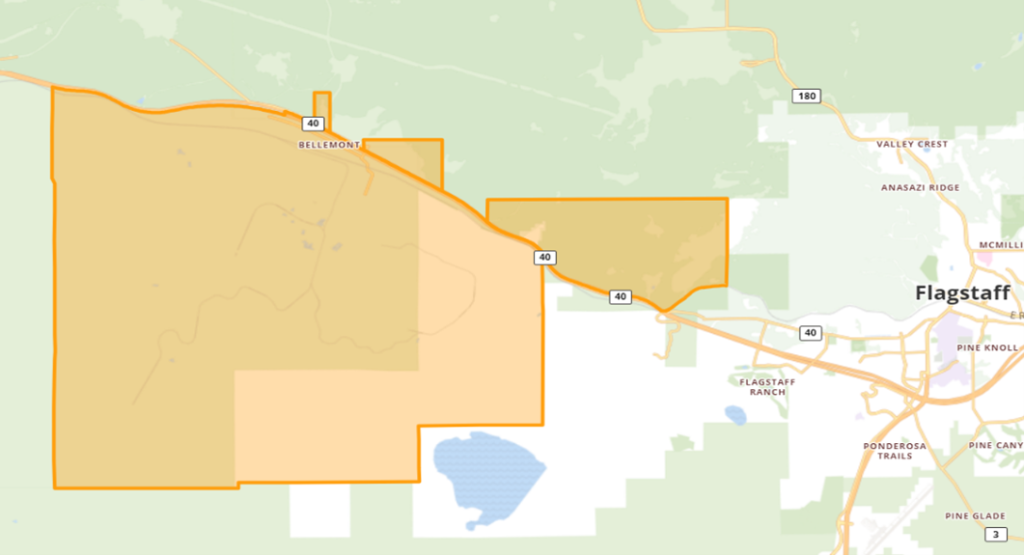 7 PM Update to Fire Burning Near Bellemont. SET STATUS ORDERED FOR ...