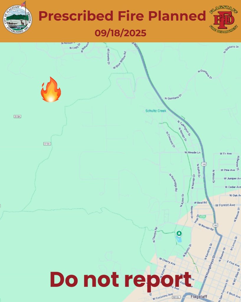 Flagstaff Fire Department to Conduct Prescribed Burn on Observatory ...